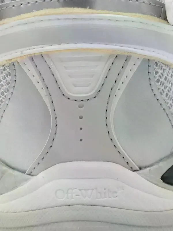 Off-White Be Right Back Logo-patch Panelled Sneakers