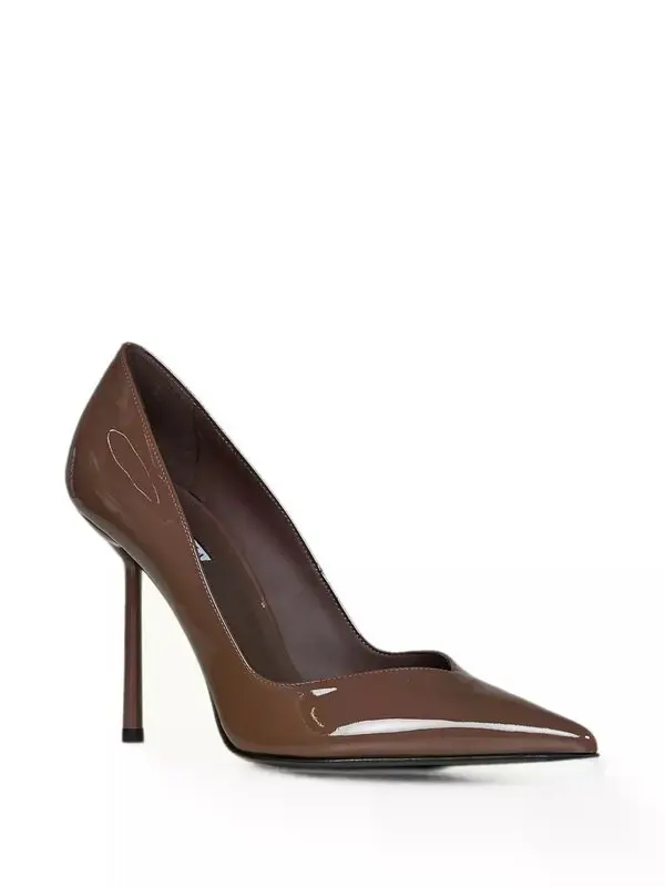 LE SILLA Patent Leather Pointed Toe Stiletto Pumps