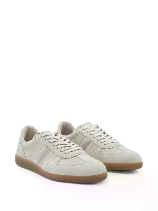 TOM FORD Logo-print Suede Sneakers