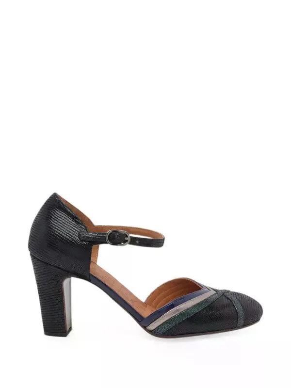 Chie Mihara Mirka Lizard-effect Pumps