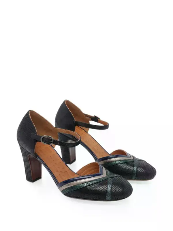 Chie Mihara Mirka Lizard-effect Pumps
