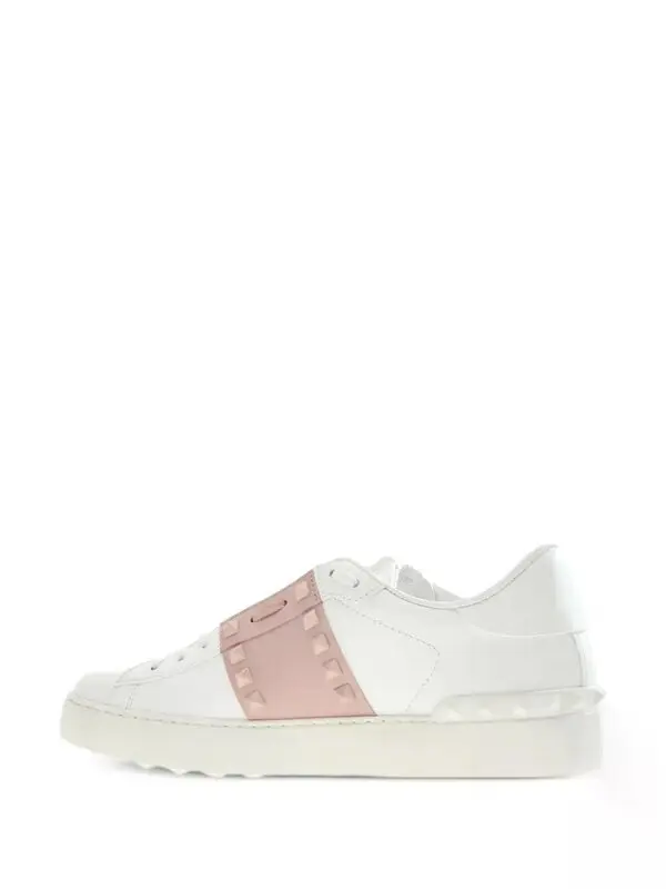 Valentino Garavani Open Rockstud Sneakers - White