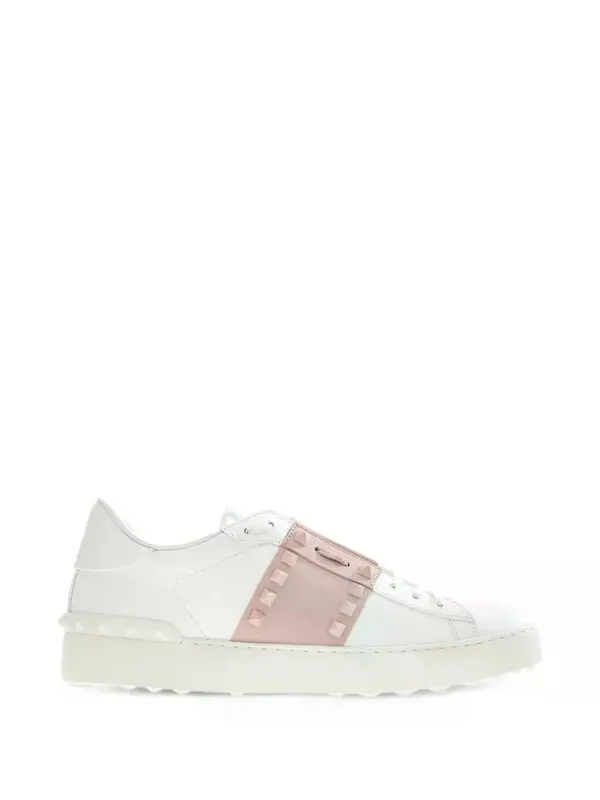 Valentino Garavani Open Rockstud Sneakers - White