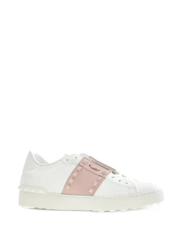 Valentino Garavani Open Rockstud Sneakers - White