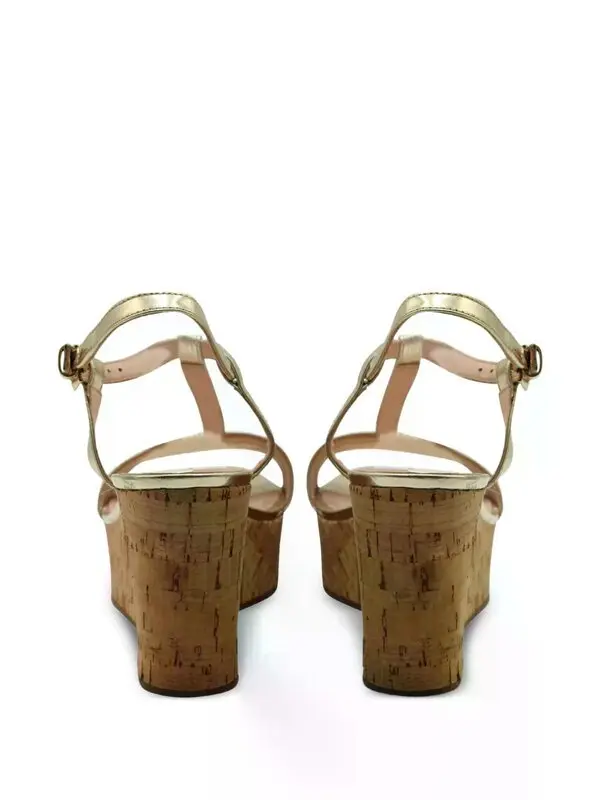 Kate Spade New York Leather Wedge Sandals