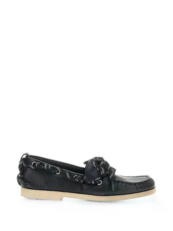 GOLDEN GOOSE Lace-up Leather Loafers