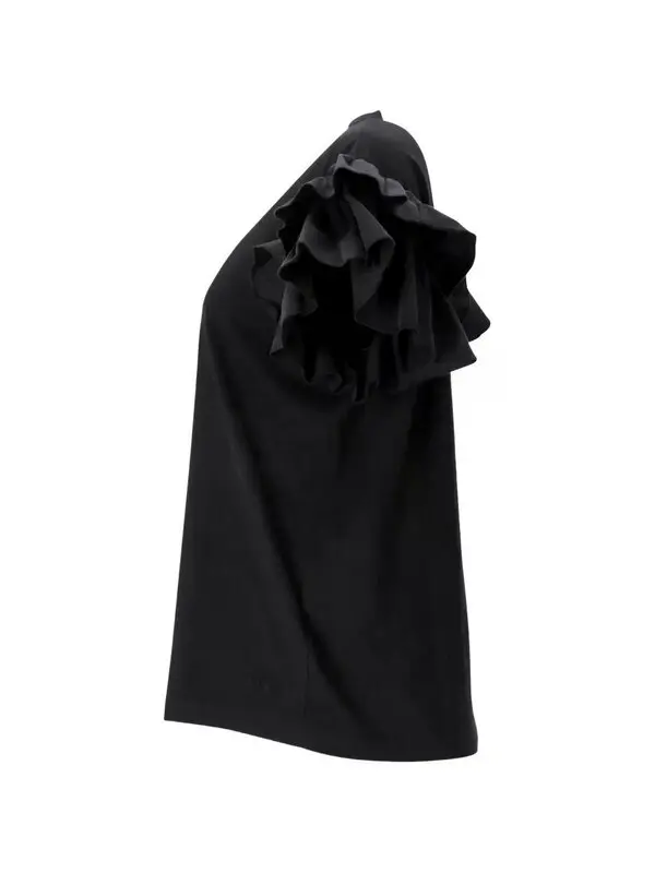 Victoria Beckham Ruffle-sleeve T-shirt