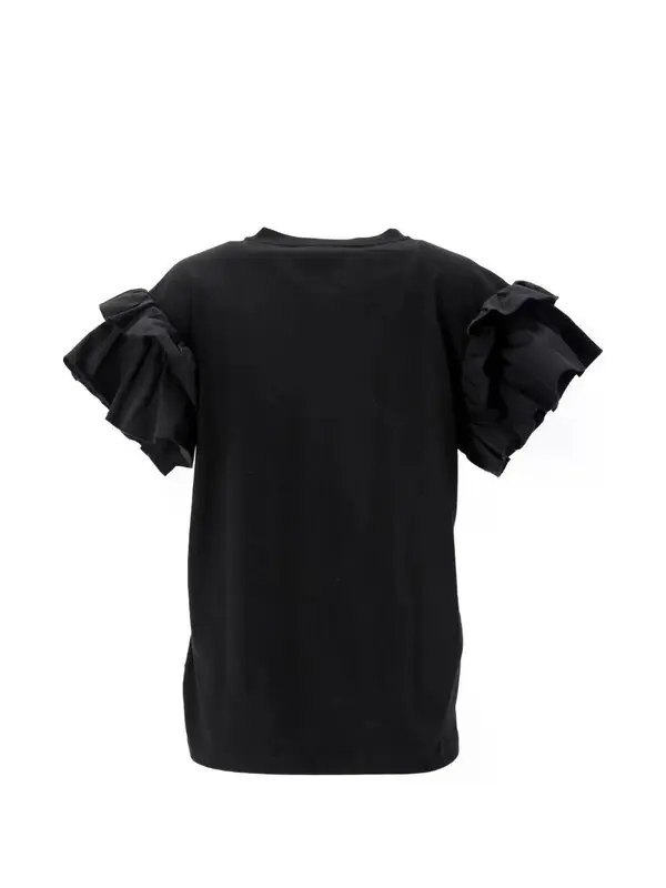 Victoria Beckham Ruffle-sleeve T-shirt