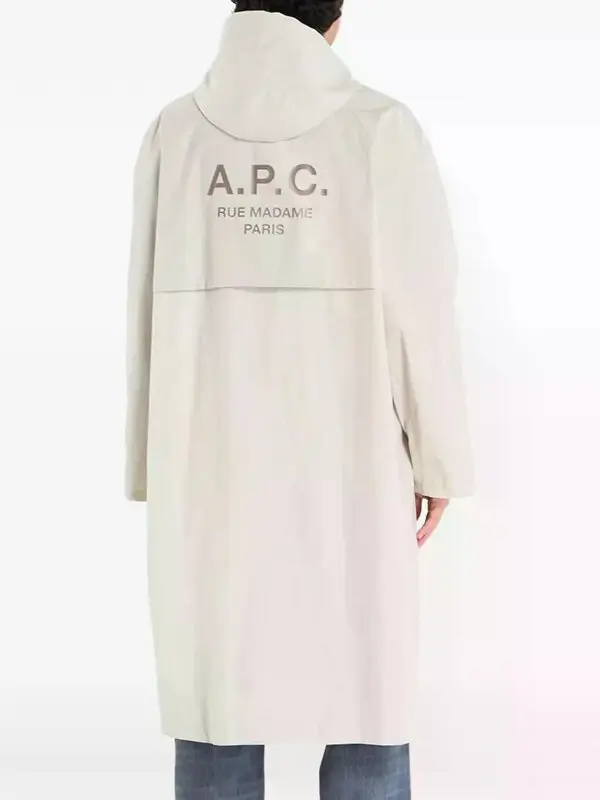 A.p.c. Kim Logo-print Parka