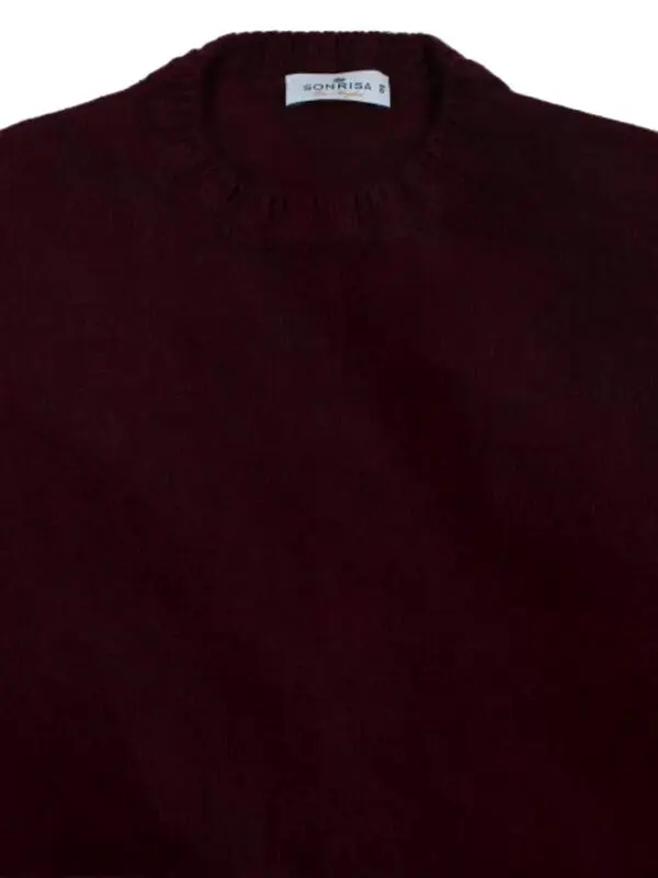 SONRISA Ribbed-trim Wool Sweater