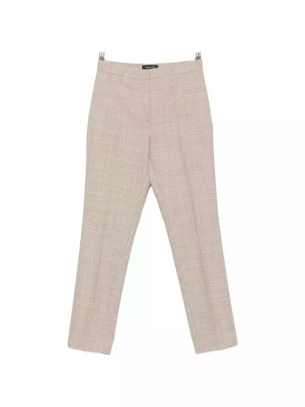 Fabiana Filippi Pattern Slim-fit Trousers - Neutrals