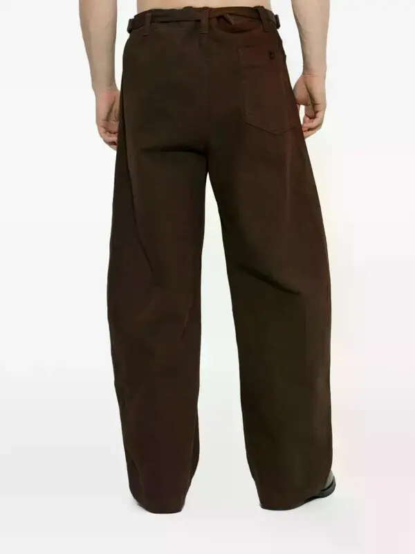 LEMAIRE Straight-leg Cotton Trousers