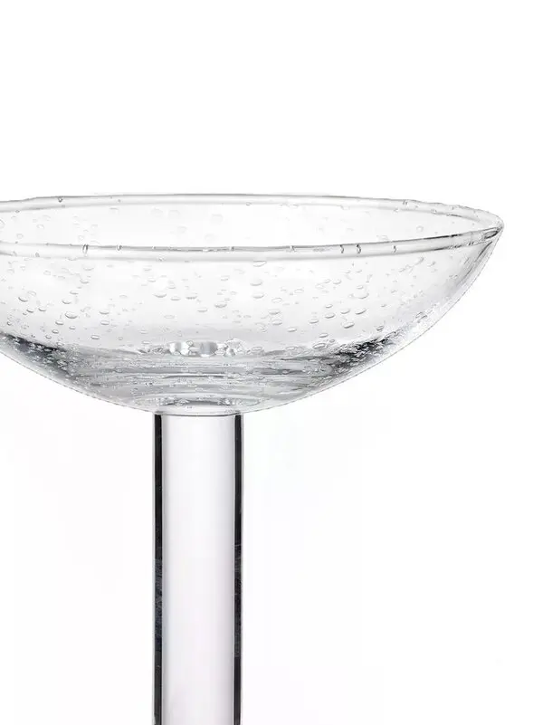 LOUISE ROE Bubble Glass Champagne Coupe