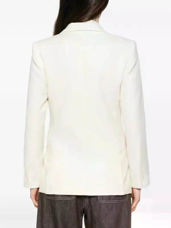 Maje Double-breasted Peak-lapel Blazer