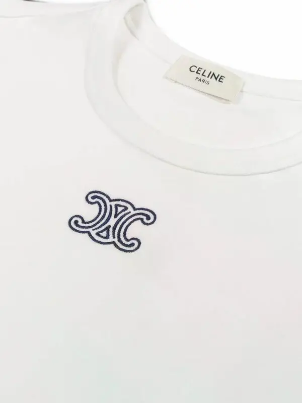 Celine Triomphe Crewneck T-shirt