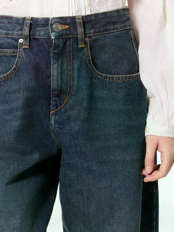Isabel Marant Étoile Oriane Barrel-cut Jeans