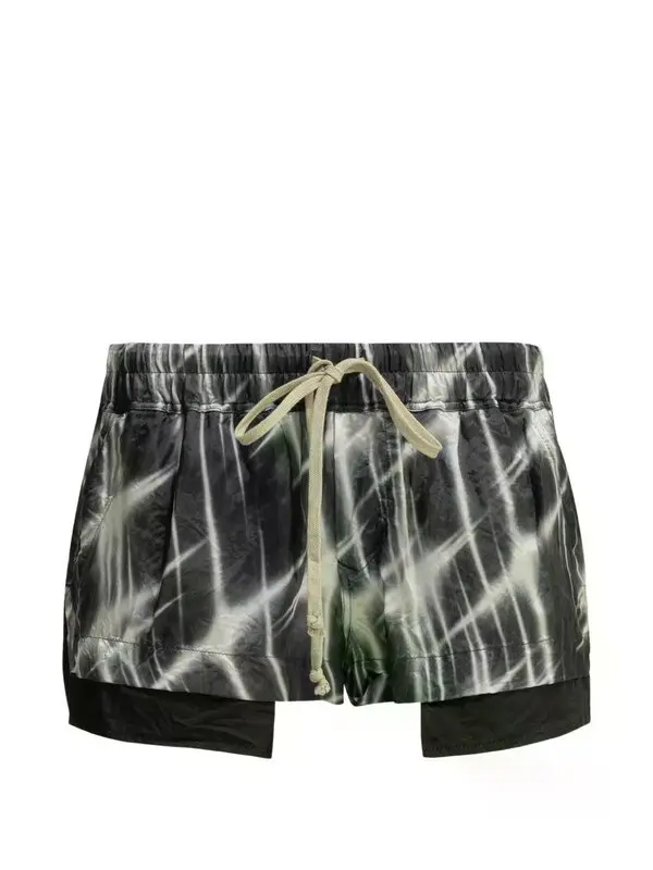 Rick Owens Fog Mini Shorts - Black