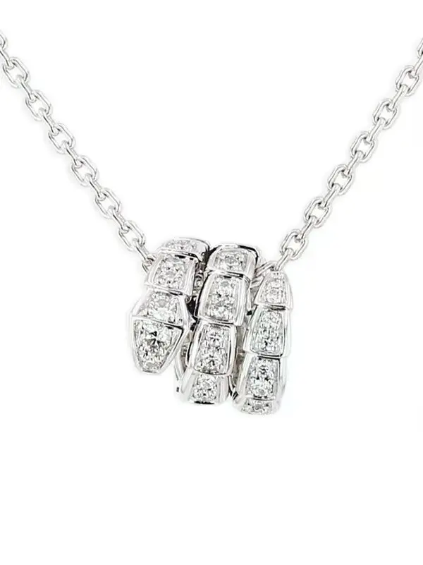 BVLGARI 2020s Serpenti Viper Diamond Necklace
