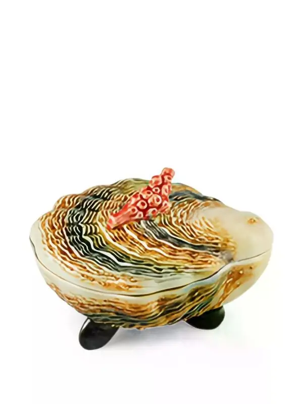 BORDALLO PINHEIRO Shell-motif Trinket Box