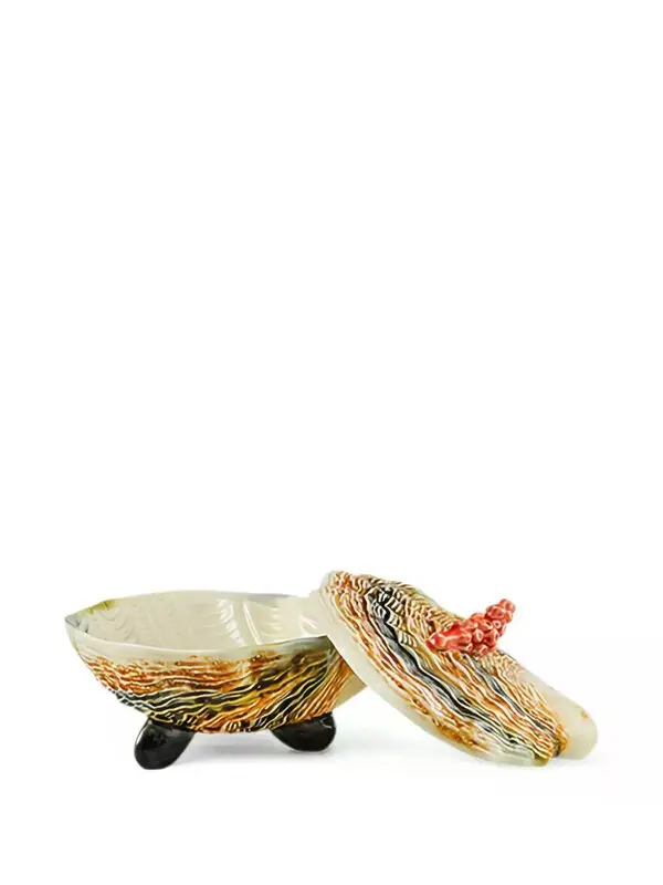 BORDALLO PINHEIRO Shell-motif Trinket Box
