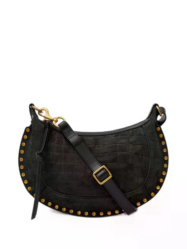 Isabel Marant Étoile Oskan Moon Stud-embellished Shoulder Bag