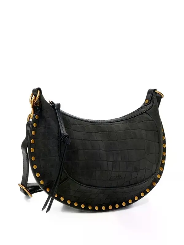 Isabel Marant Étoile Oskan Moon Stud-embellished Shoulder Bag