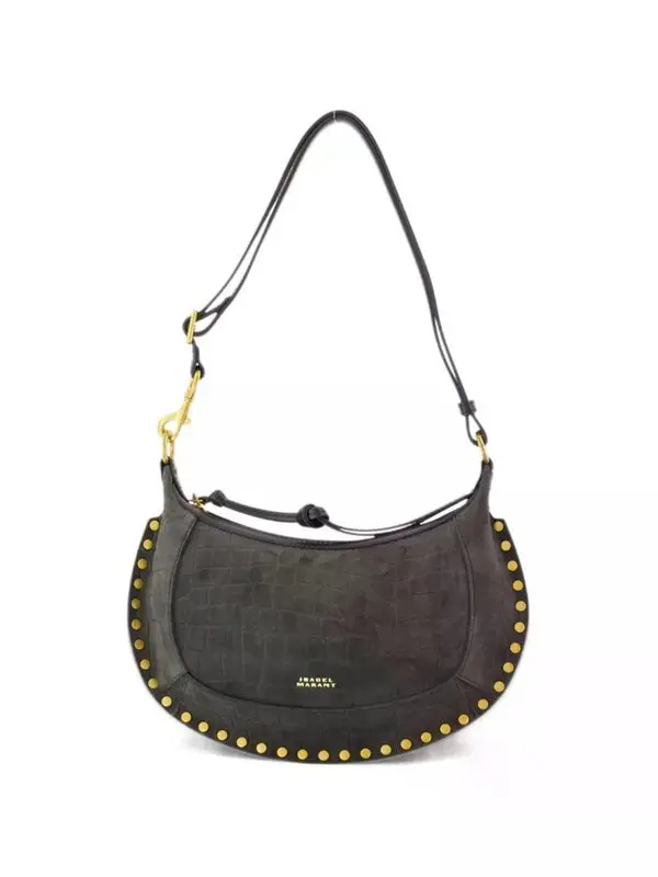 Isabel Marant Étoile Oskan Moon Stud-embellished Shoulder Bag