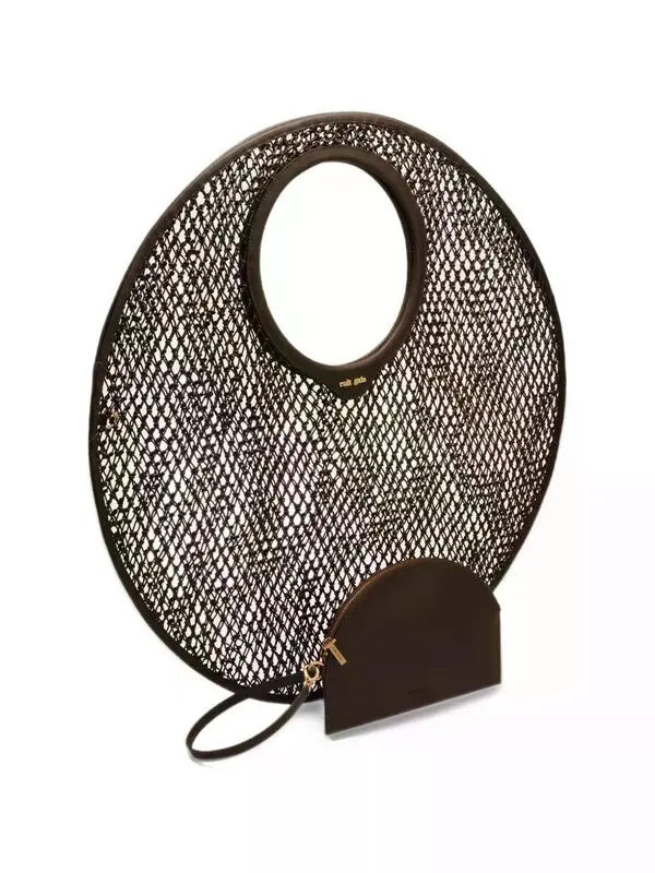 Cult Gaia Amun Tote Bag - Brown