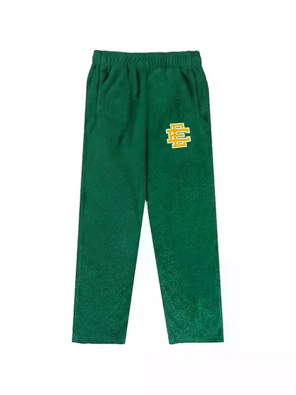 ERIC EMANUEL Bouclé Track Pants - Green