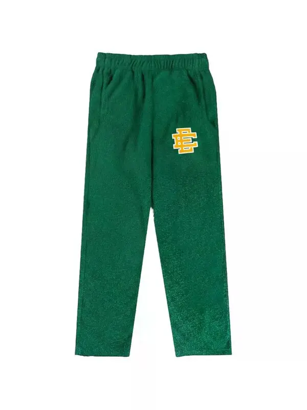 ERIC EMANUEL Bouclé Track Pants - Green