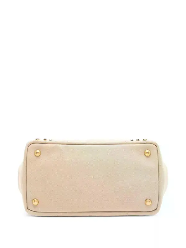 Prada Canapa Crystal-embellished Tote Bag