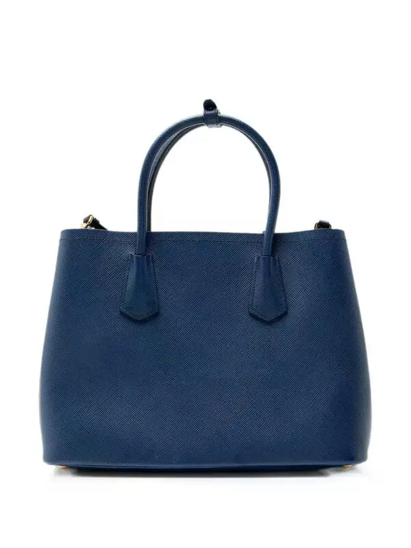 Prada Saffiano Cuir Double Tote Bag