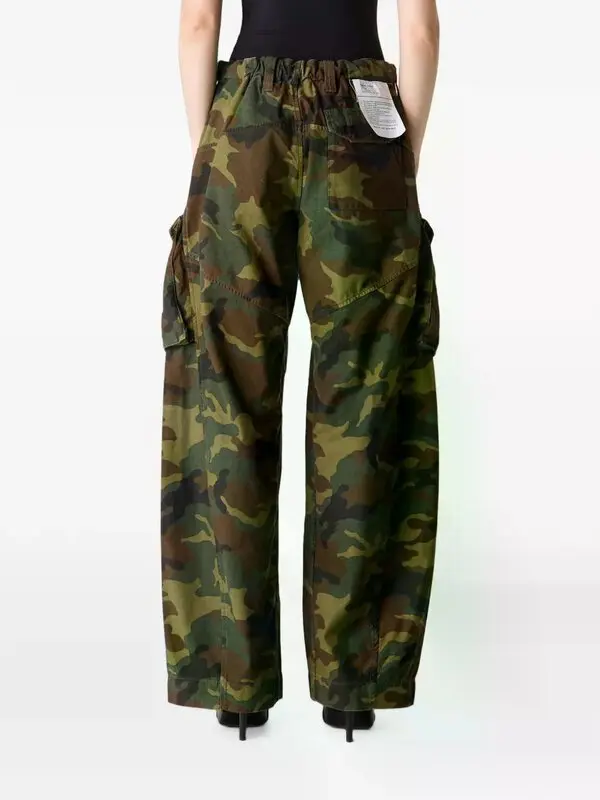 R13 Barrel Camouflage-print Cargo Pants