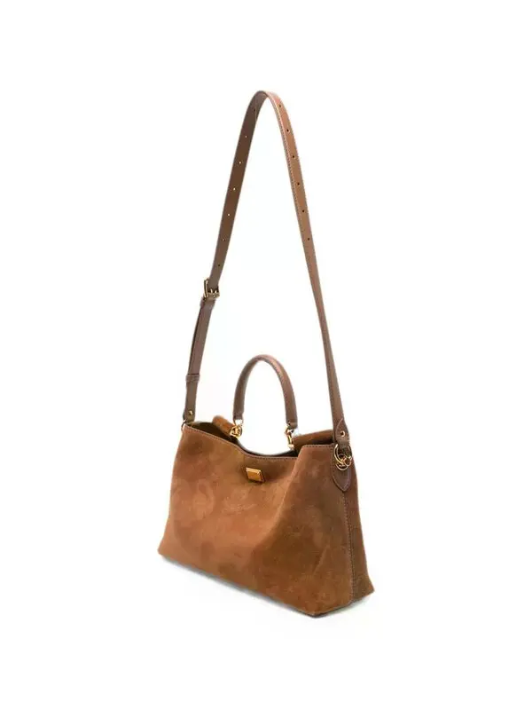 Dolce & Gabbana Sicily Logo-plaque Tote Bag