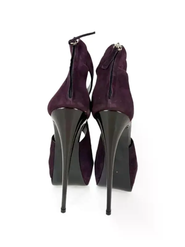 GIUSEPPE ZANOTTI Cross-strap Platform Pumps