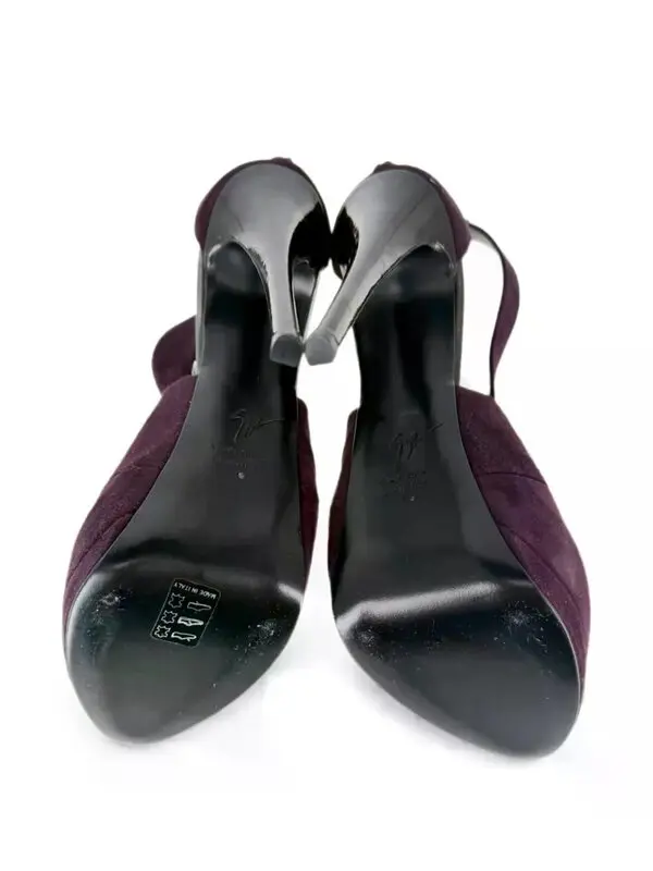 GIUSEPPE ZANOTTI Cross-strap Platform Pumps