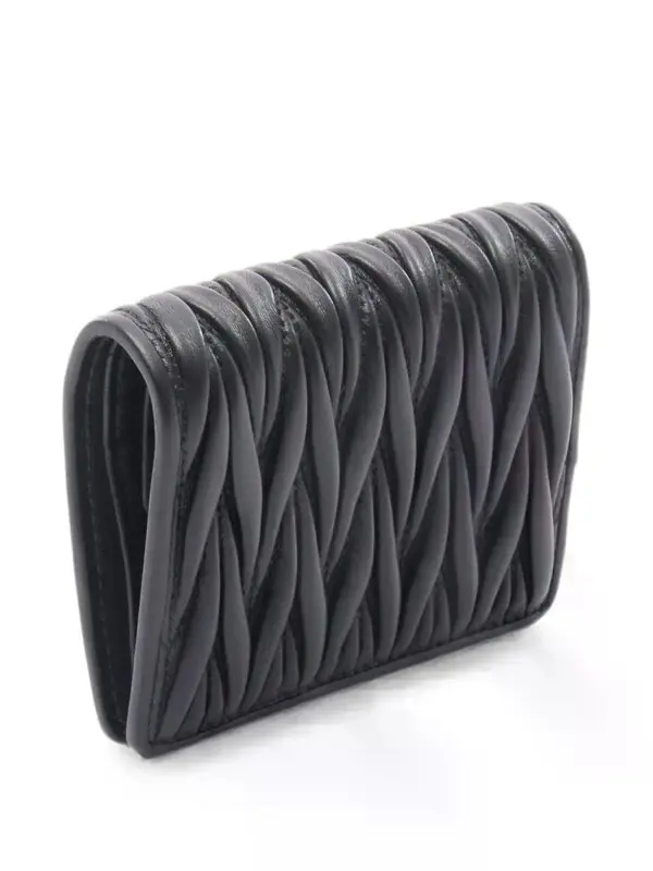 Miu Miu 2020s Matelassé Bi-fold Wallet