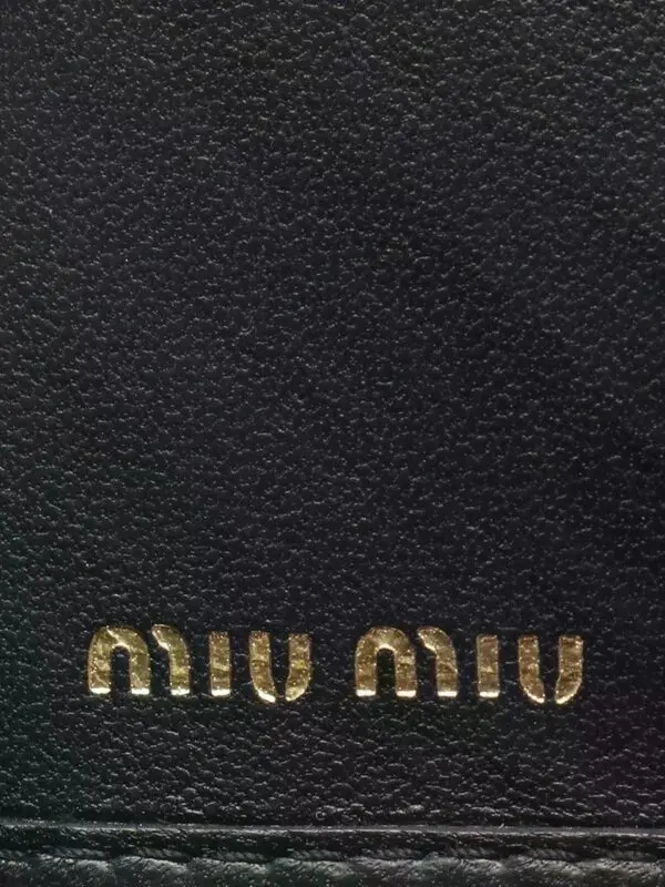 Miu Miu 2020s Matelassé Bi-fold Wallet