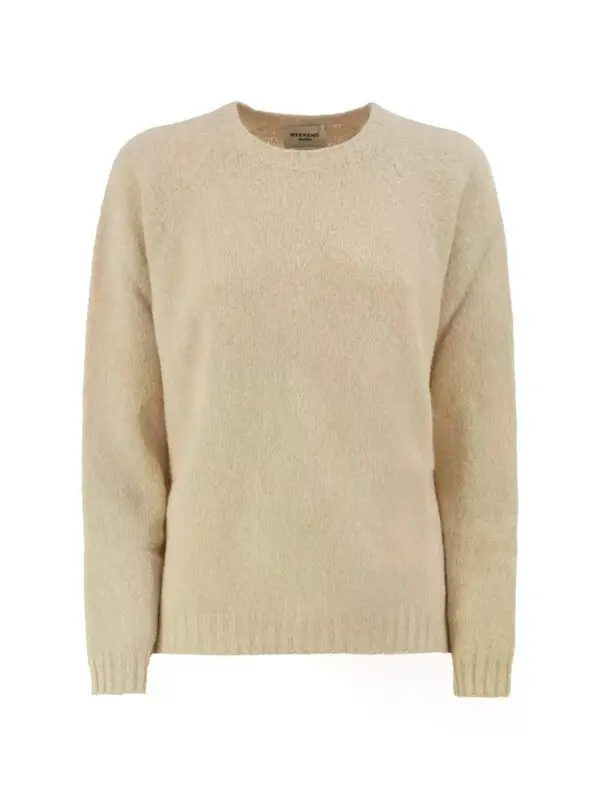 Max Mara Brushed Raglan-sleeve Sweater - Neutrals