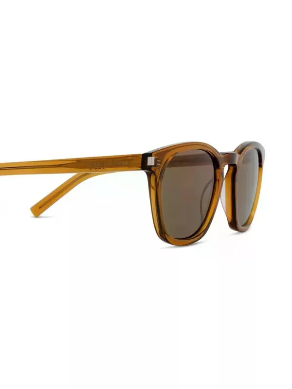 Saint Laurent Logo-print Sunglasses
