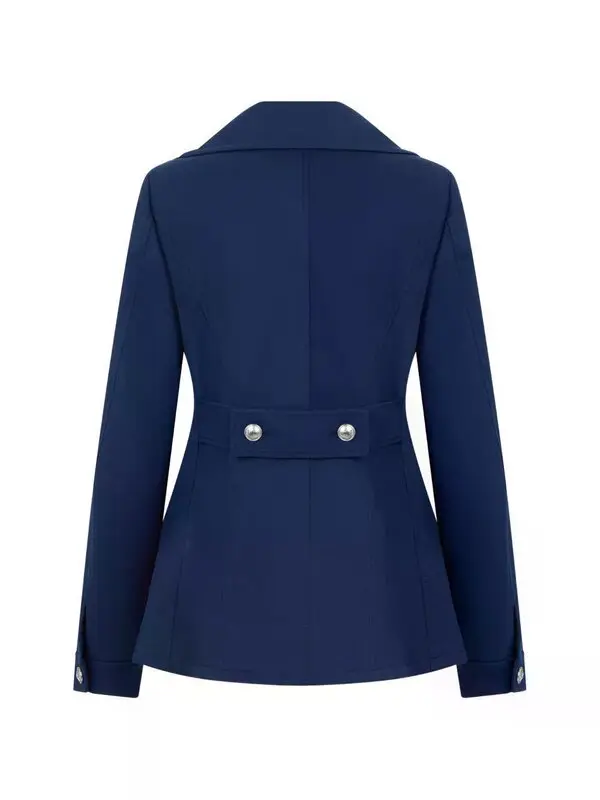 Alberta Ferretti Double-breasted Lapel-collar Jacket