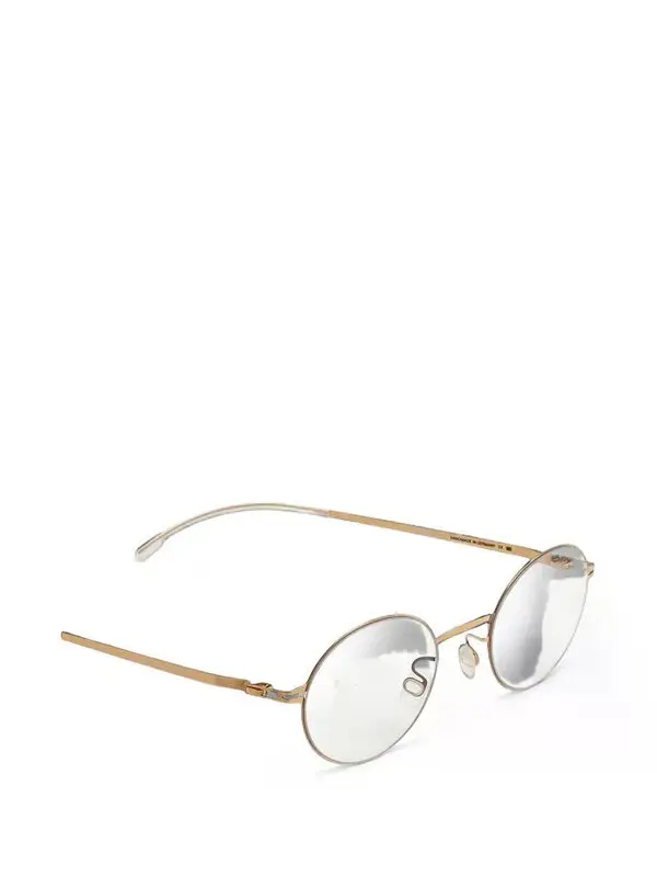 Mykita Round Frame Eyeglasses - Gold