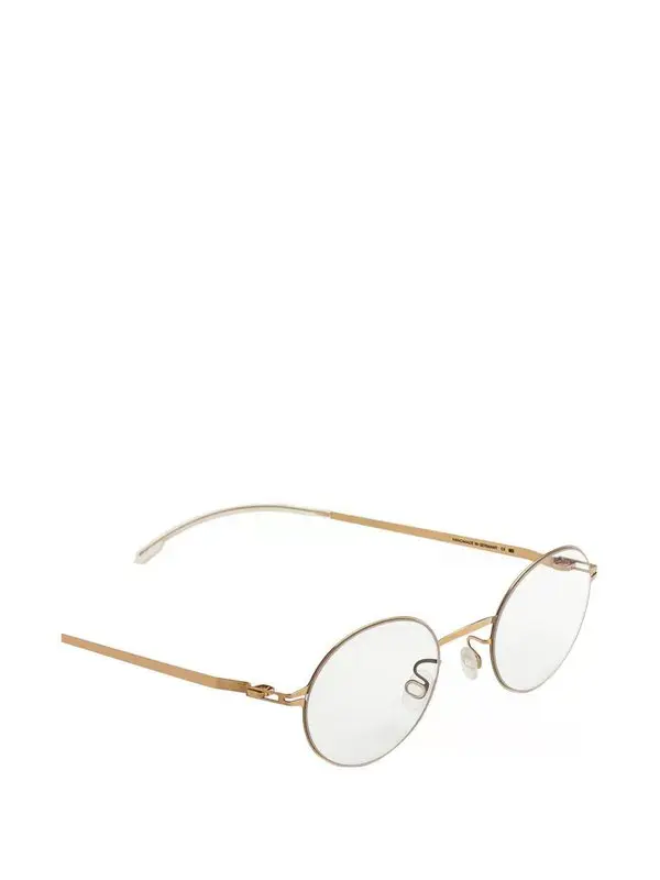Mykita Round Frame Eyeglasses - Gold