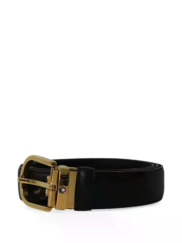 Montblanc Logo-engraved Buckle Belt