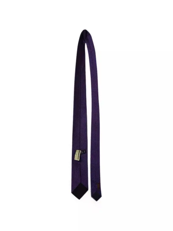 Hermès Geometric-print Tie