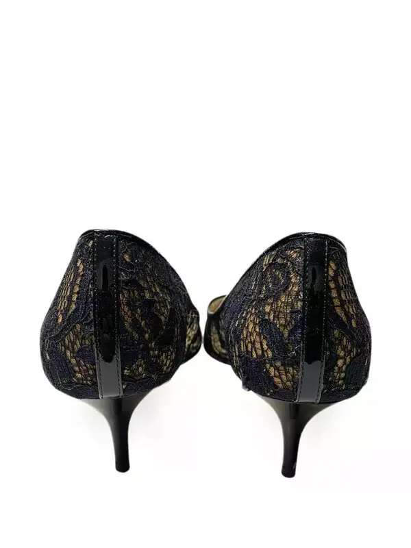 JIMMY CHOO Lace Pointed-toe Pumps
