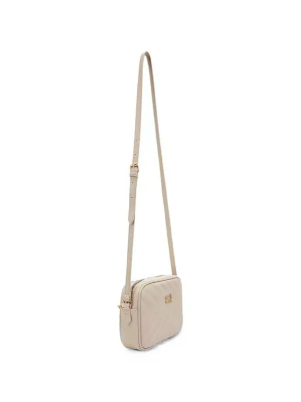 Roberto Cavalli Quilted Logo-plaque Shoulder Bag