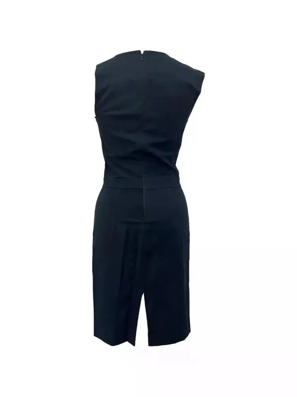 Balenciaga Sleeveless Asymmetrical Neckline Dress