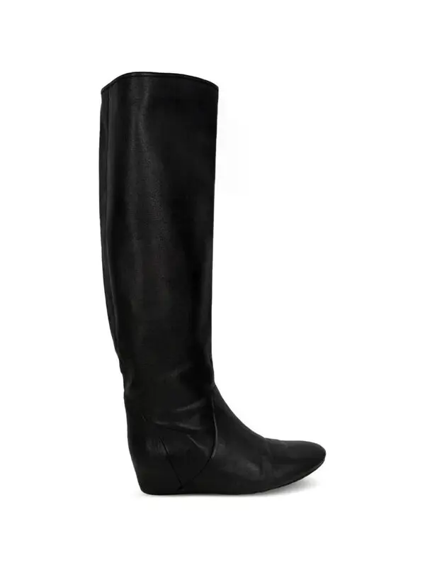 LANVIN Wedge Knee-high Boots - Black