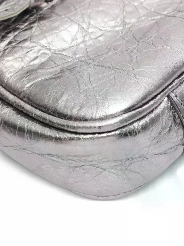 Balenciaga S Le Cagoule Shoulder Bag - Silver